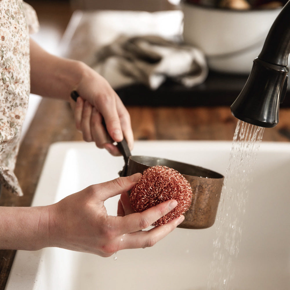 Copper Pot Scrubber - Set of 2 – Helen Milan